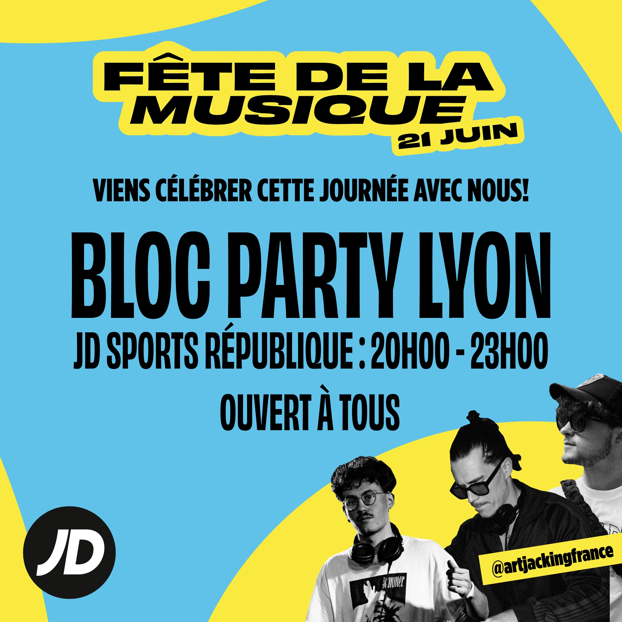 La fête de la musique avec JD Sports